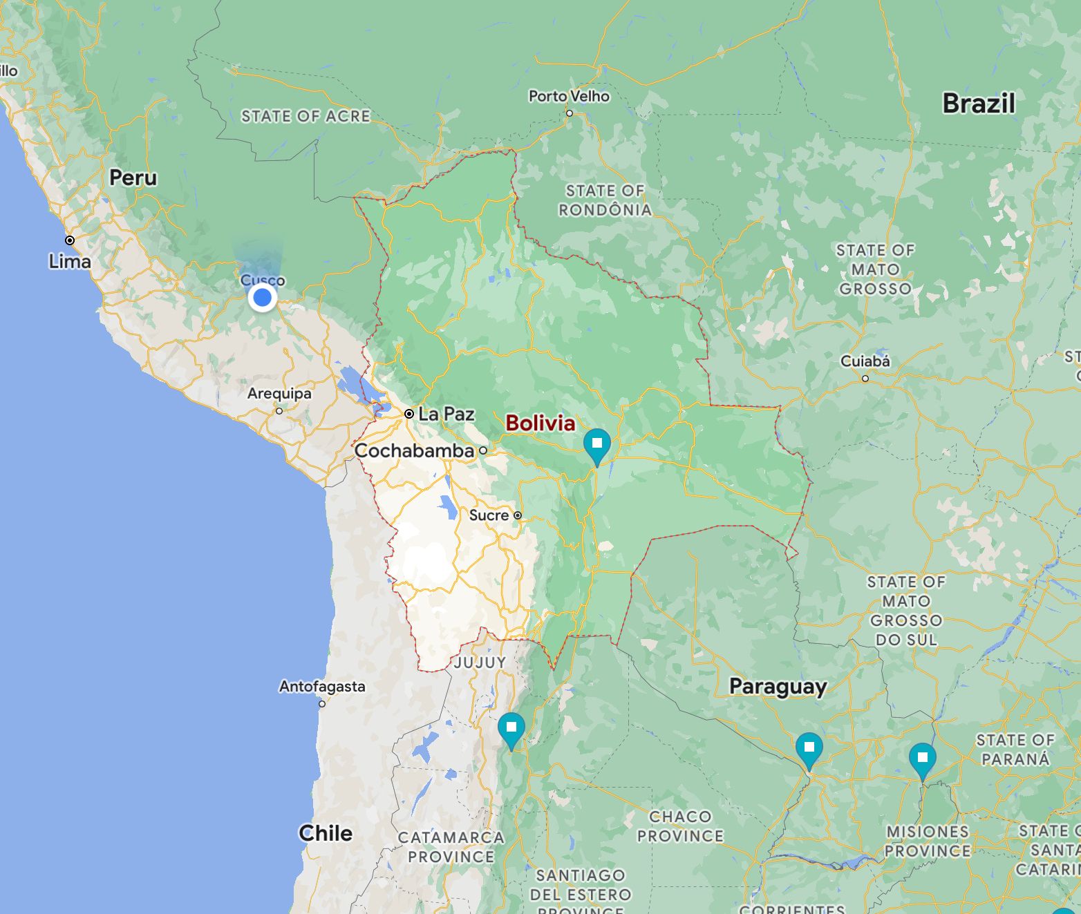 Denouement Dashboard - Bolivia 🇧🇴